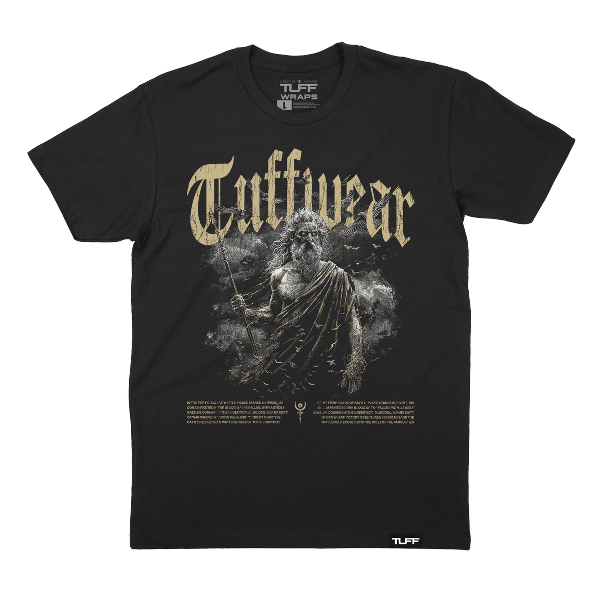 Hades' Wrath Tee - Legends of Power Collection - TuffWraps – TuffWraps.com