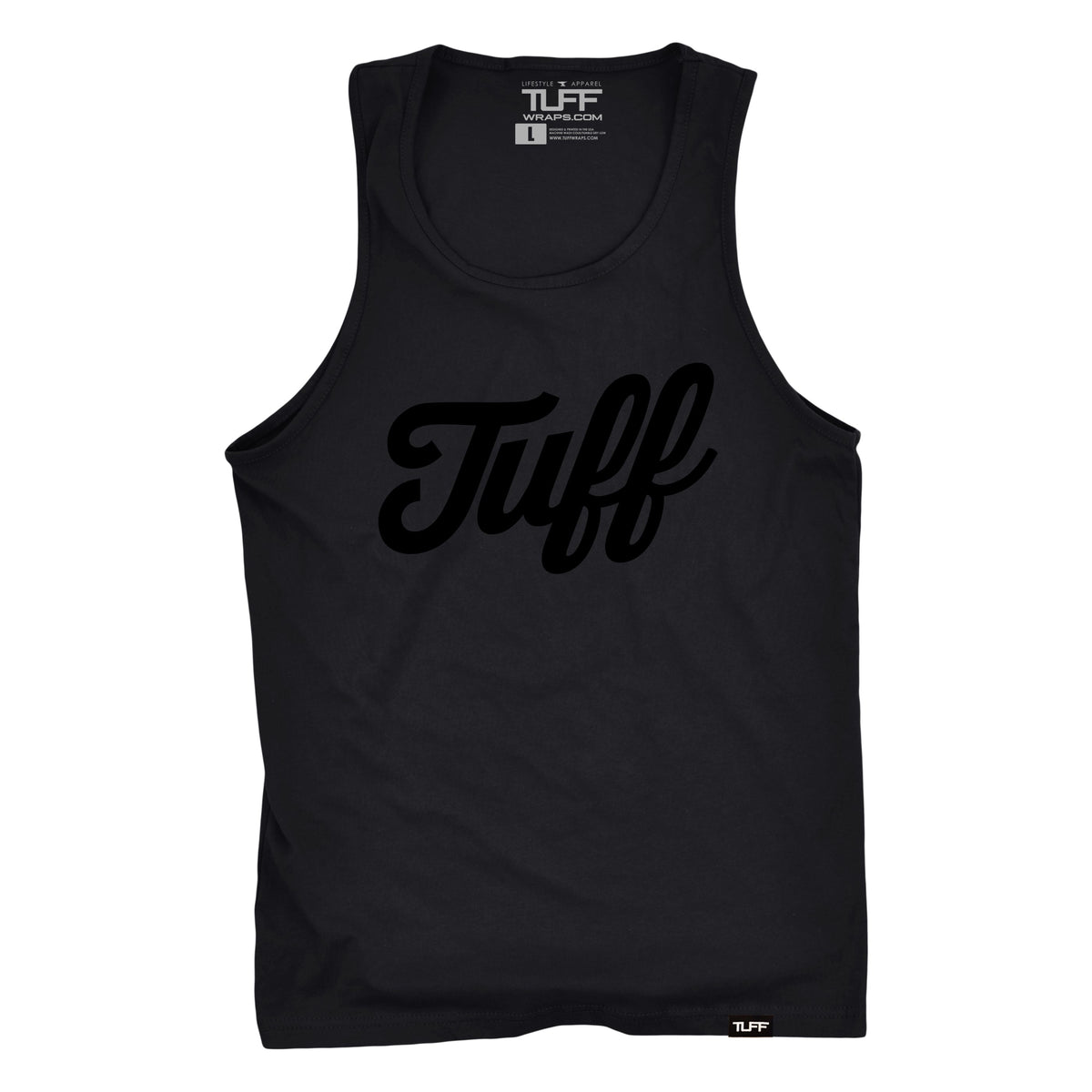 TUFF Blackout Script Tank | A Fitness Lifestlye Brand - TuffWraps.com