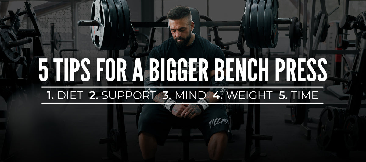 5 Tips For A Bigger Bench Press – TuffWraps.com