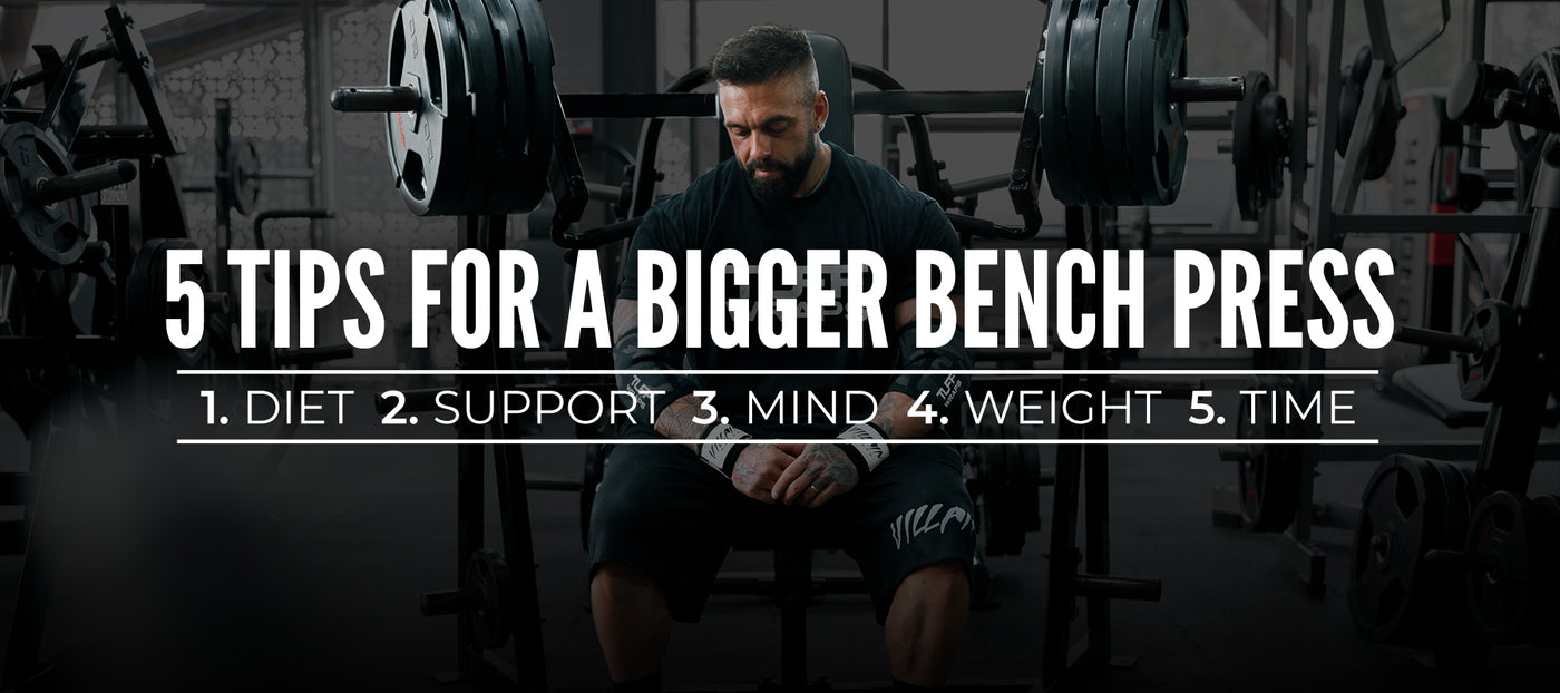 5 Tips For A Bigger Bench Press – TuffWraps.com