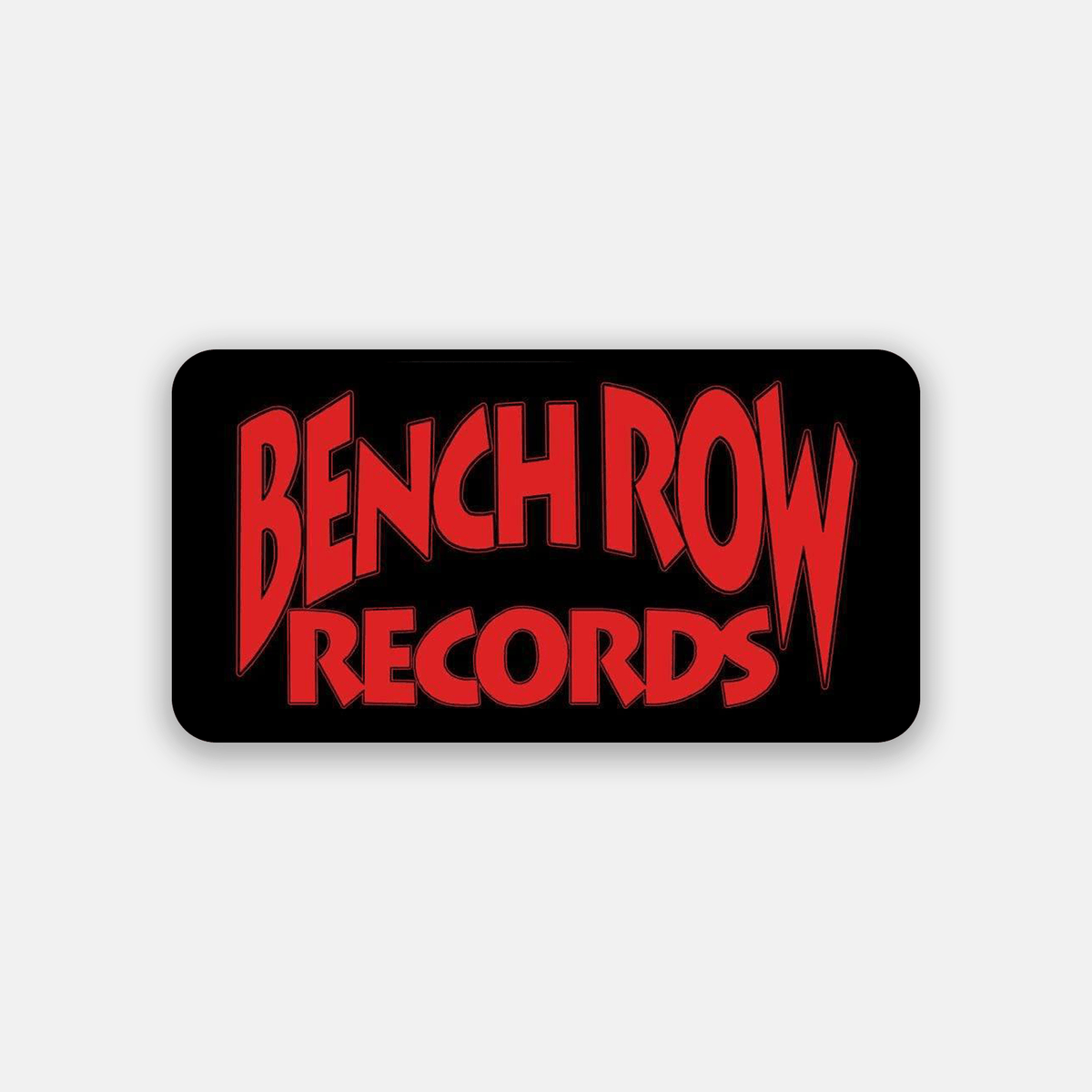Bench Row Records Sticker – TuffWraps.com
