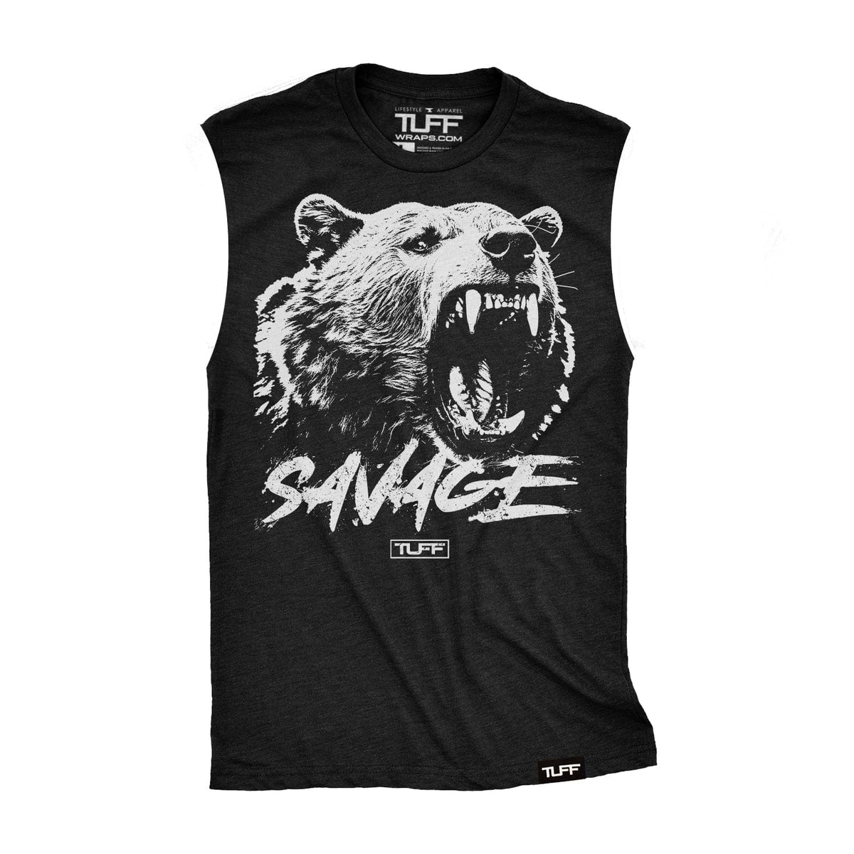 Grizzly Savage Raw Edge Muscle Tank – TuffWraps.com