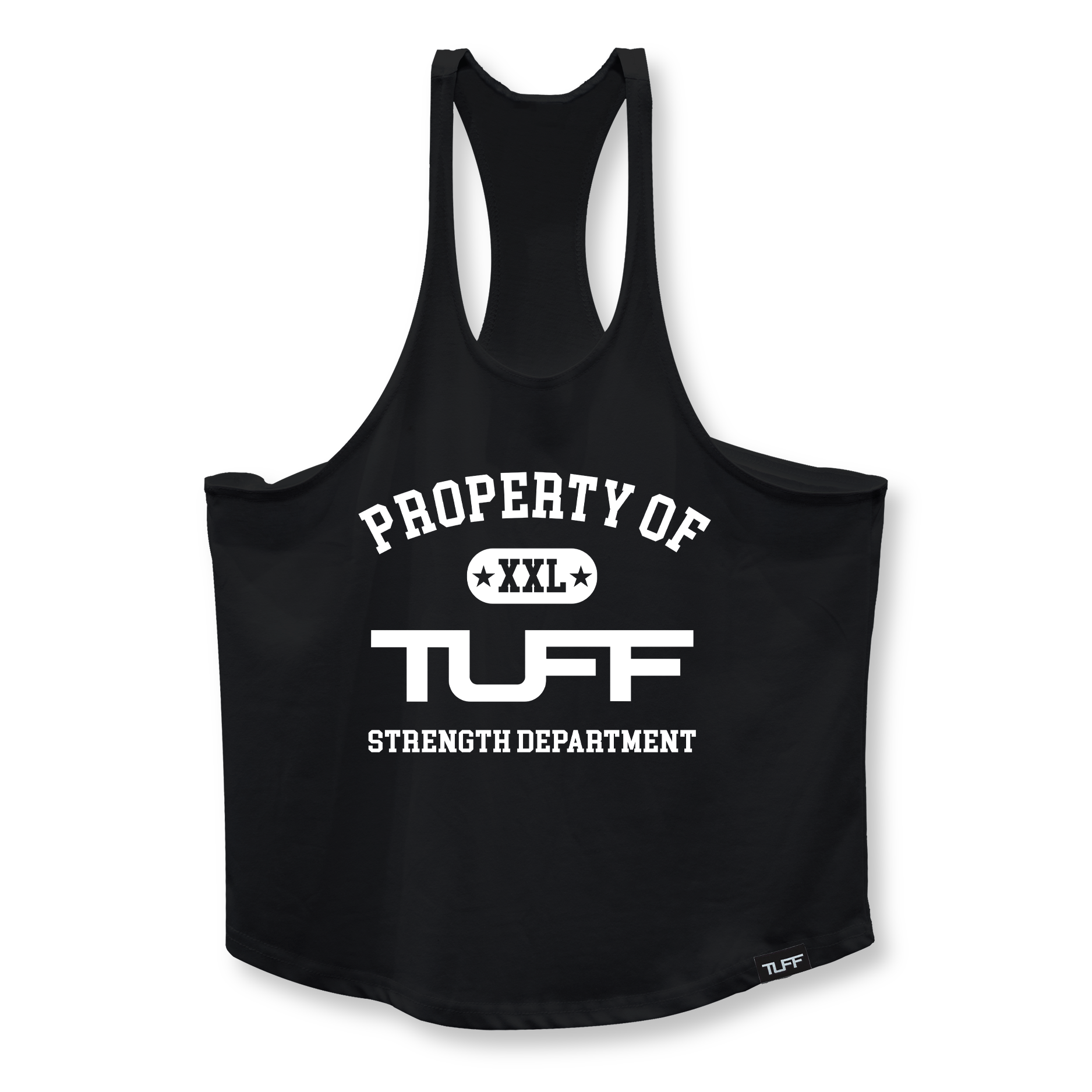Propiedad de la camiseta sin mangas TUFF Stringer - TuffWraps.com