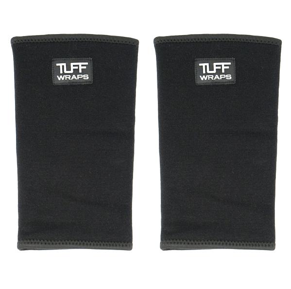 TUFF Double Ply Elbow Sleeves All Black - Powerlifting | CrossFit ...