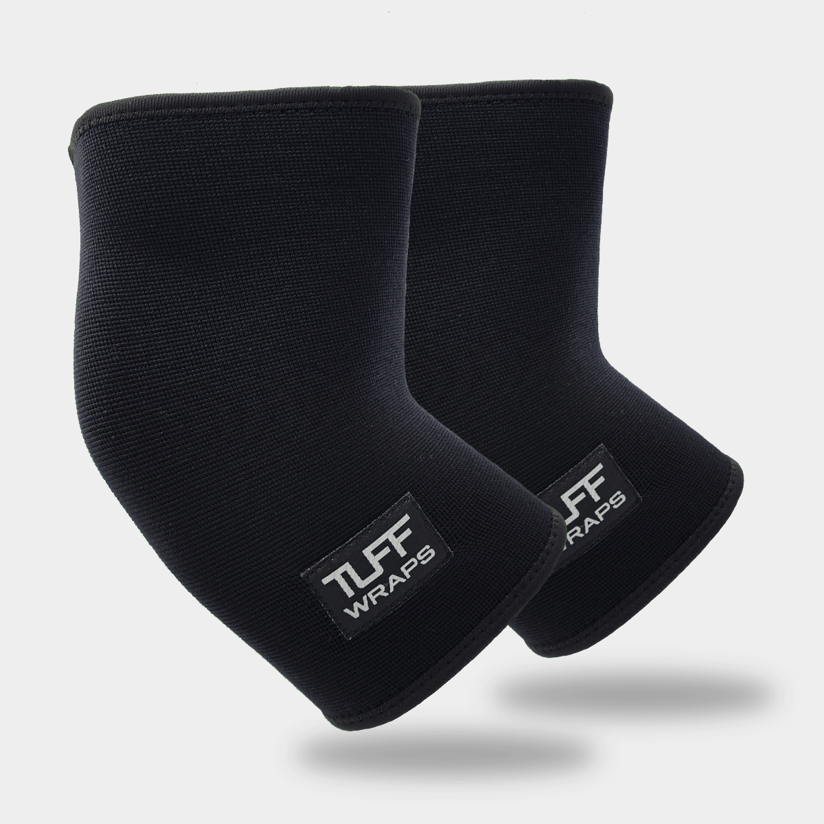 TUFF Double Ply Elbow Sleeves All Black - Powerlifting | CrossFit ...