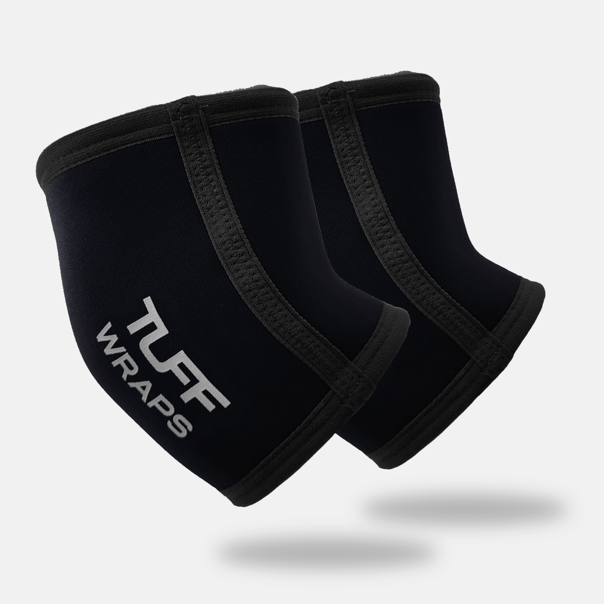 TUFF Elbow Sleeves 5mm All Black (pair) – TuffWraps.com
