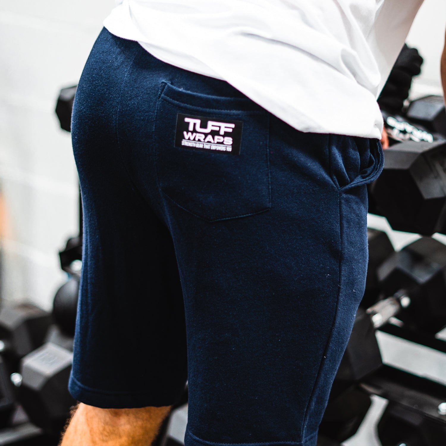TUFF Essentials Tapered Fleece Shorts - TuffWraps.com