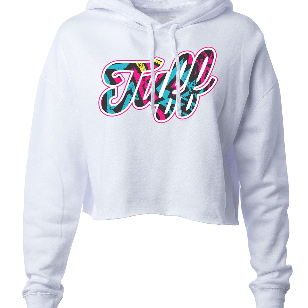 TUFF Script Graffiti Hooded Cropped Fleece – TuffWraps.com