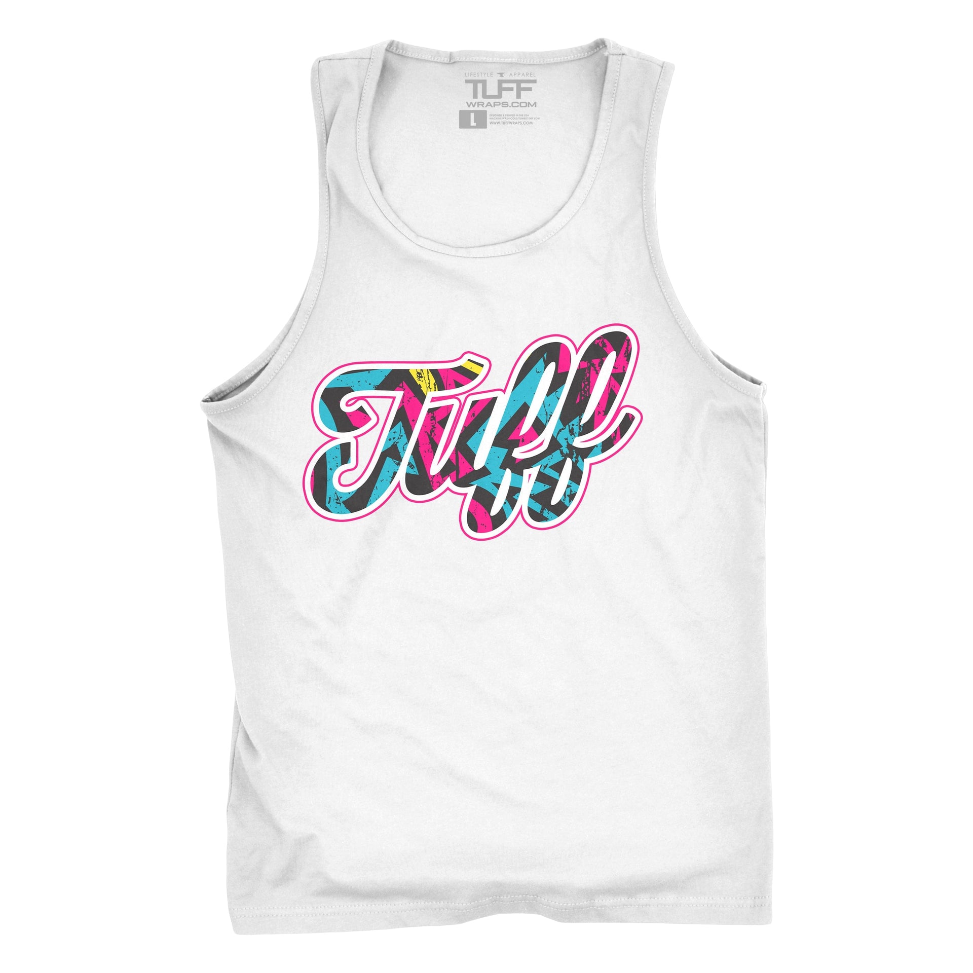 TUFF Script Graffiti Tank | A Fitness Lifestlye Brand - TuffWraps.com