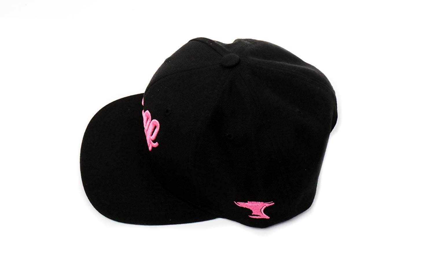 TUFF Script Pink Snapback Hat - TuffWraps.com