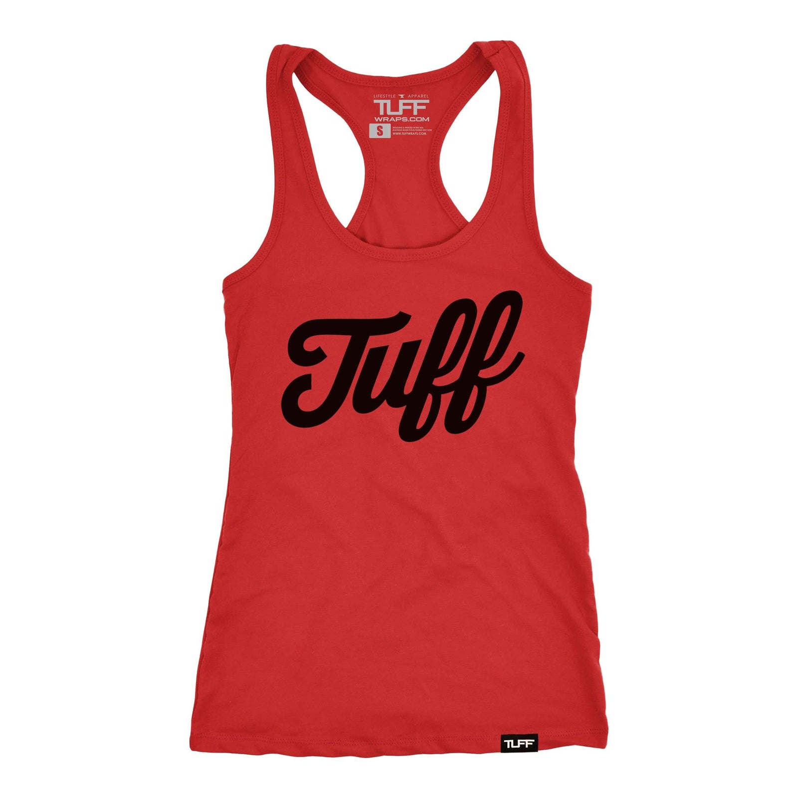 TUFF Script Racerback Tank - TuffWraps.com