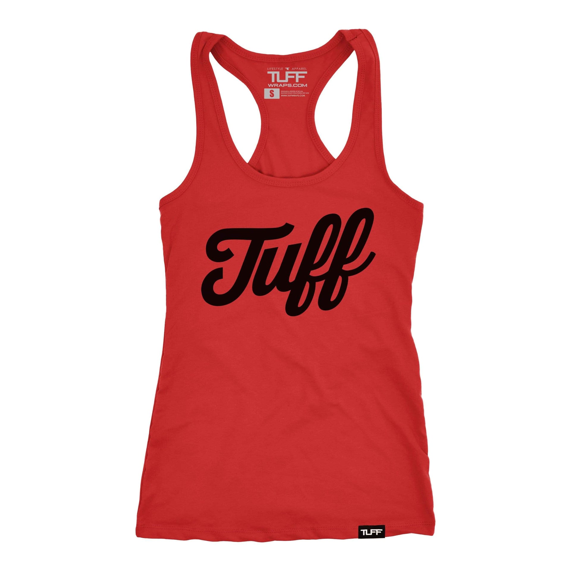 TUFF Script Racerback Tank - TuffWraps.com