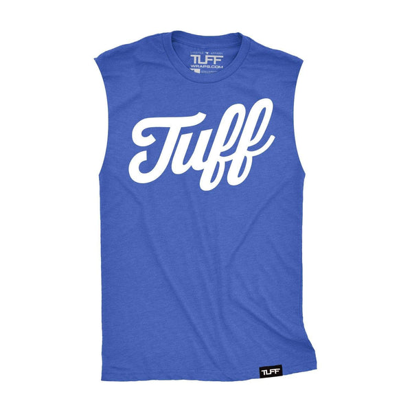 TUFF Script Raw Edge Muscle Tank | TuffWraps.com