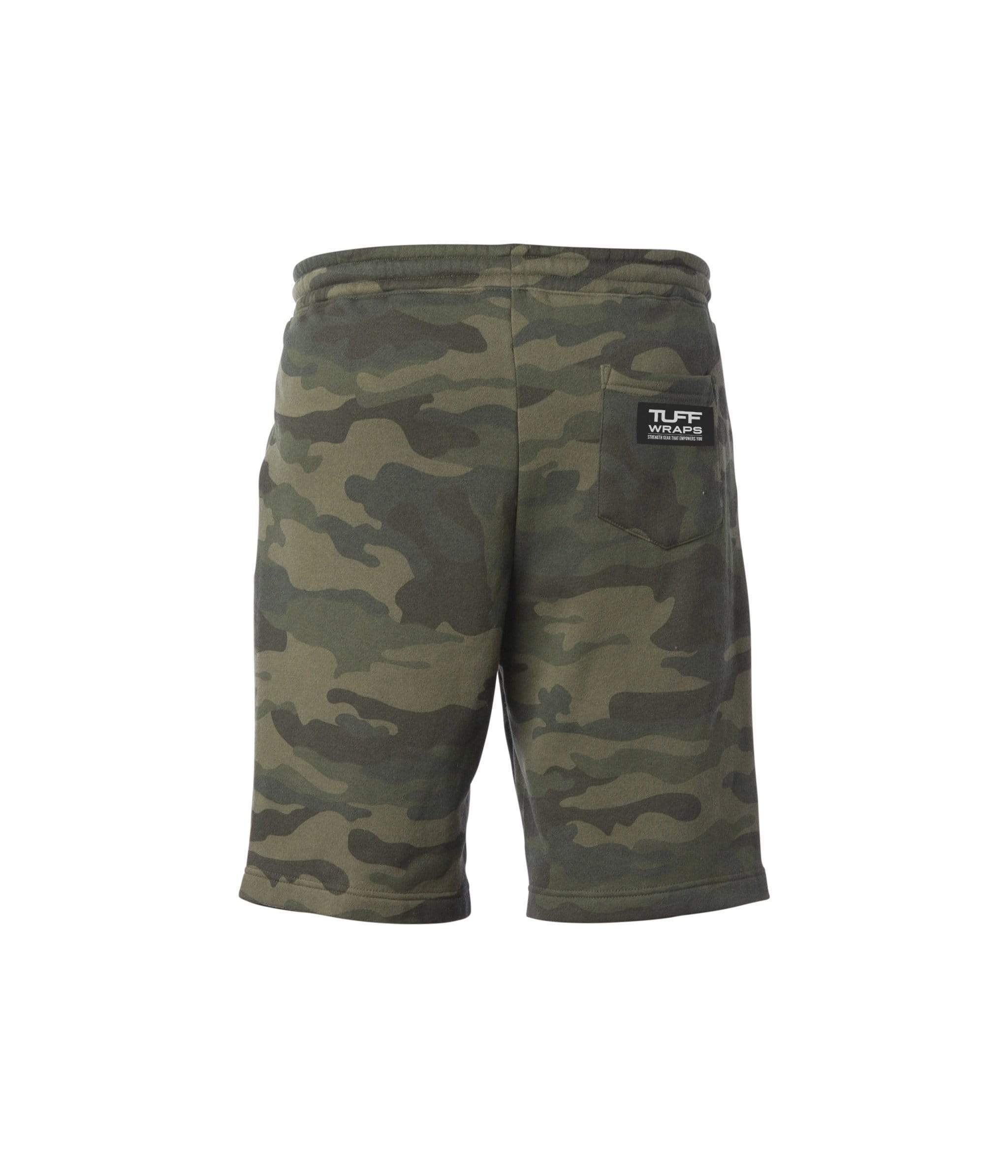 TUFF Script Tapered Fleece Shorts - TuffWraps.com