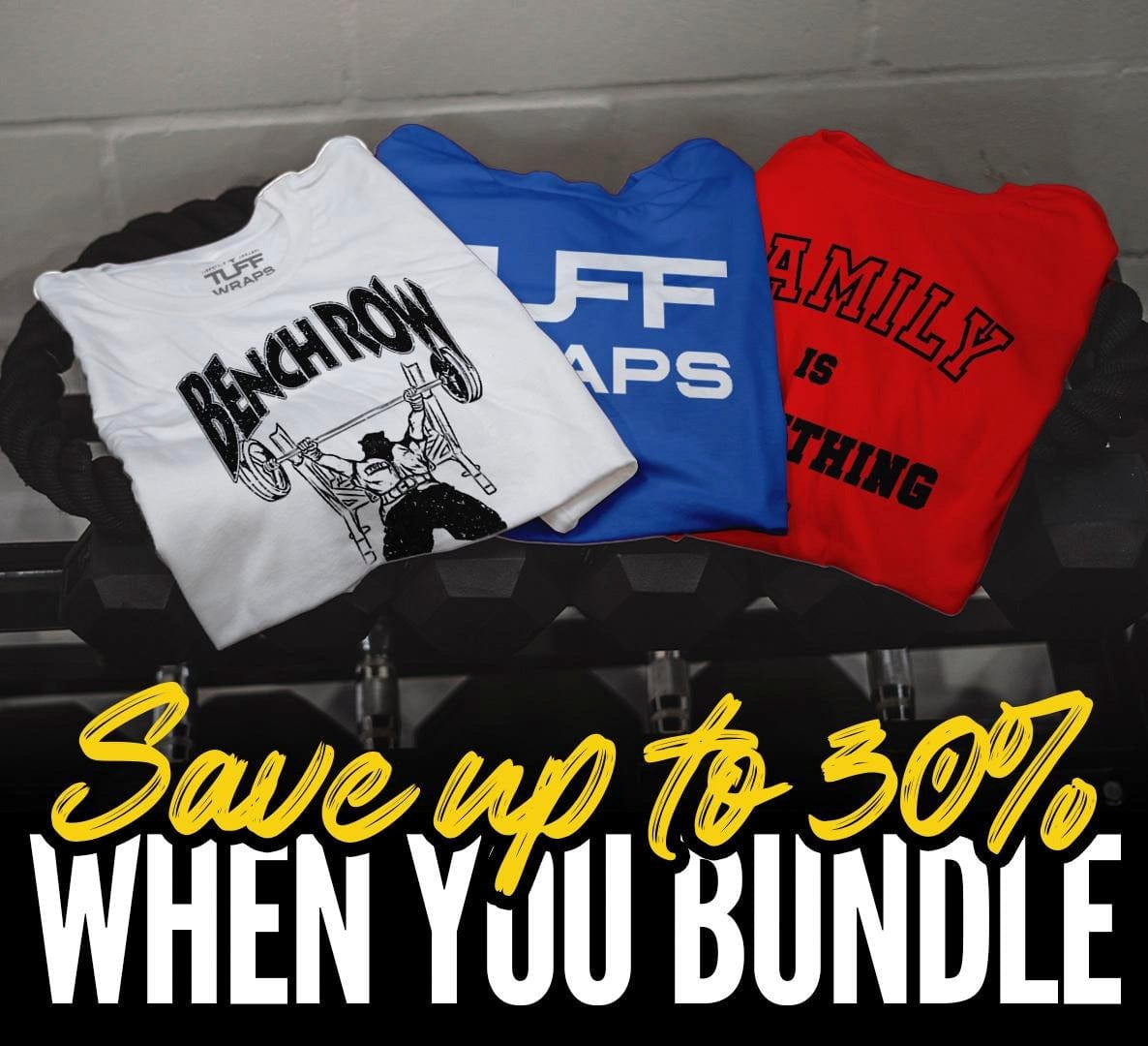 TUFF Gym Tee Bundle - TuffWraps.com